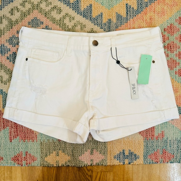 Sp Black Label | Shorts | Nwt Sp Black Label White Sexy Boyfriend ...